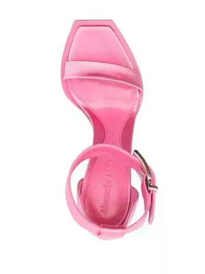 Alexander McQueen 110mm Satin-finish Sandals