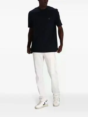 BOSS Rubberised-logo Cotton T-shirt