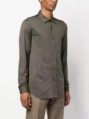 Brioni Long-sleeve Button-up Shirt