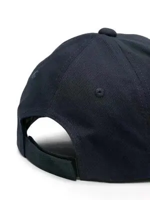 Emporio Armani Logo-patch Cap - Blue