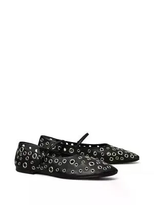 Tory Burch Eyelet-embellished Ballet Flats