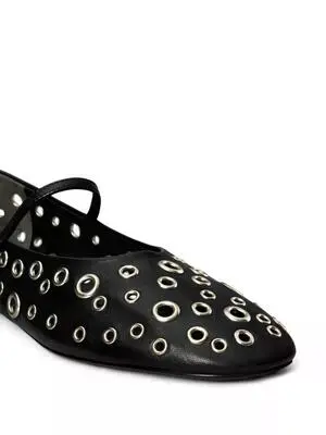 Tory Burch Eyelet-embellished Ballet Flats