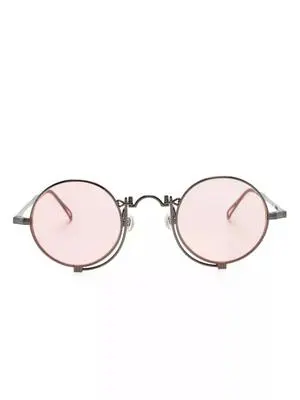 Matsuda Tinted-lenses Round-frame Sunglasses - Grey