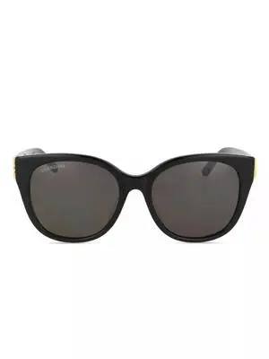 Balenciaga Cat-eye Bb Sunglasses - Black