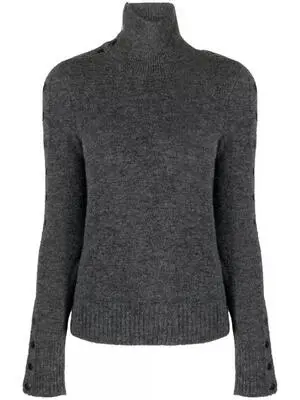 Isabel Marant Étoile Malo Convertible Knitted Jumper - Grey