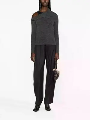 Isabel Marant Étoile Malo Convertible Knitted Jumper - Grey