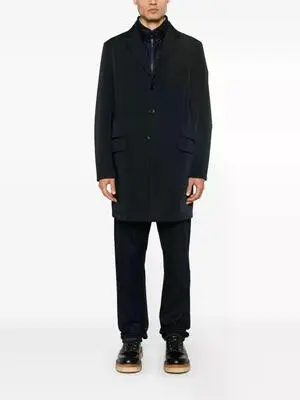 FAY Layered Coat - Blue
