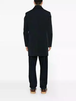 FAY Layered Coat - Blue
