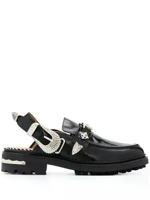 Toga Sling-back Mule Loafers