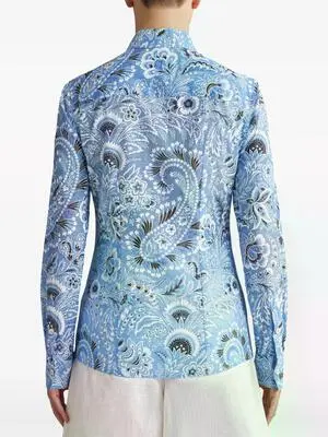 Etro Paisley-print Cotton Blend Shirt