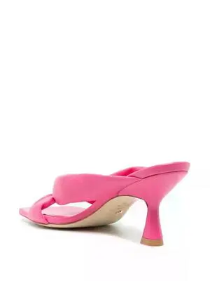 STUART WEITZMAN Slip-on Square-toe Sandals