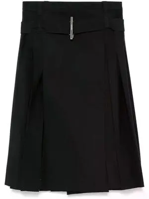 Alexander Mcqueen Button Detailed Skirts