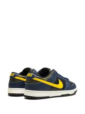 Nike Dunk Low Vintage Michigan Sneakers - Blue