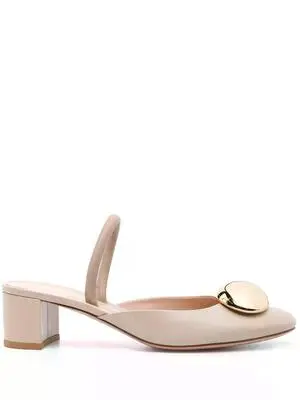 GIANVITO ROSSI 45mm Sphera Slingback Mules