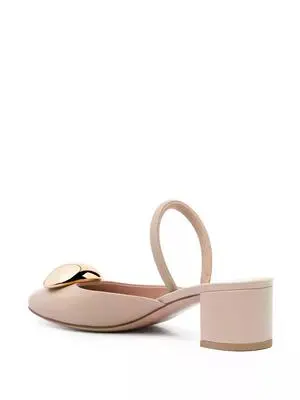 GIANVITO ROSSI 45mm Sphera Slingback Mules