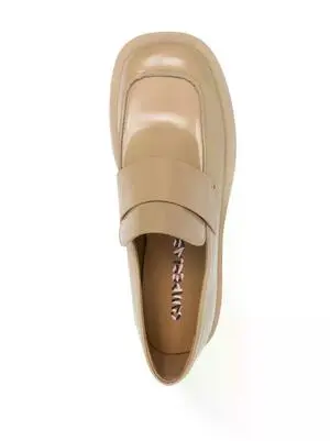 Camper Square-toe Leather Loafers