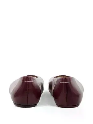 MAISON MARGIELA Stitch-out Ballerinas - Red