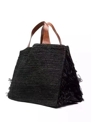 IBELIV Onja Woven Tote - Black