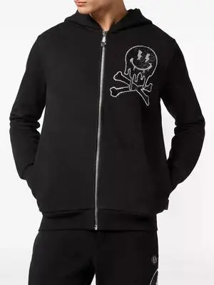 Philipp Plein Skeleton Cotton-blend Jogging Set
