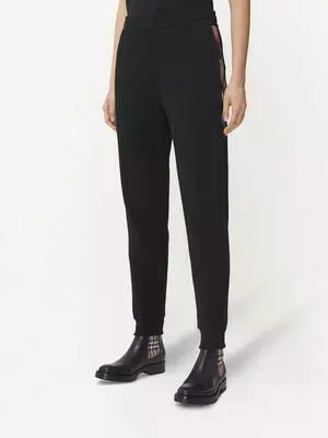 Burberry Check Panel Track Pants