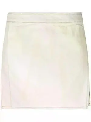 Palm Angels Bull Denim Miniskirt