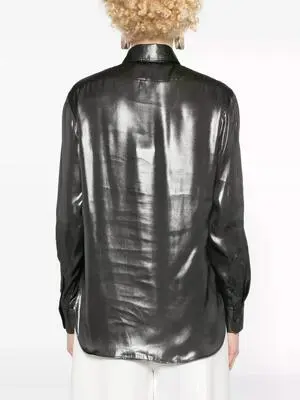 Ralph Lauren Adrien Lamé-effect Shirt