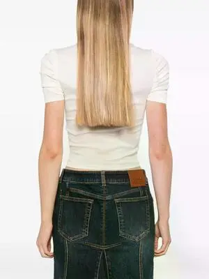 Pinko Ruched-detailing T-shirt