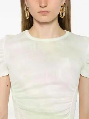 Pinko Ruched-detailing T-shirt