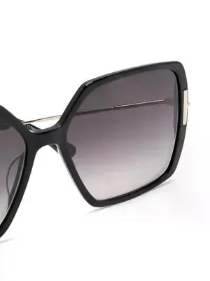 TOM FORD Square-frame Gradient Sunglasses - Black