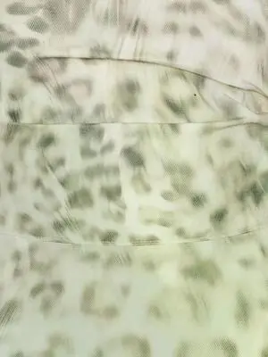 ROTATE BY BIRGER CHRISTENSEN Printed Denim Top