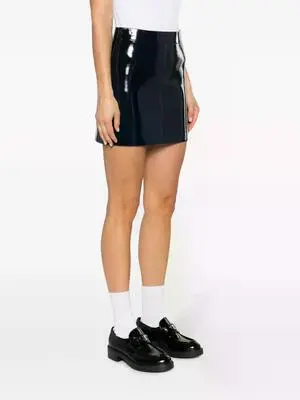 Zadig&Voltaire Jinette Vinyl Leather Miniskirt