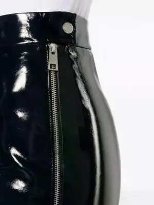 Zadig&Voltaire Jinette Vinyl Leather Miniskirt