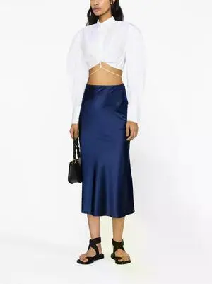 MANURI Patricia Silk Skirt