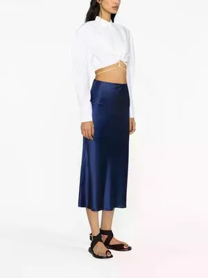 MANURI Patricia Silk Skirt