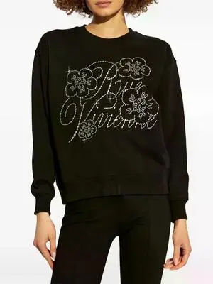 Kenzo Rhinestone Logo Crewneck Sweatshirt