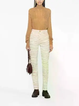 Etro Cable-knit Roll-neck Jumper