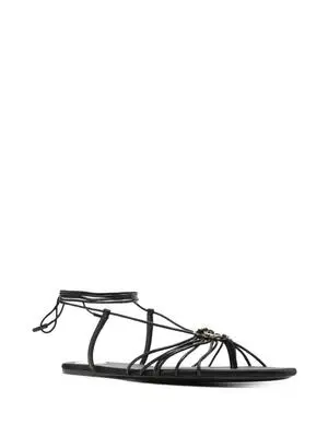 Saint Laurent Babylone Sandals - Black