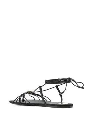 Saint Laurent Babylone Sandals - Black