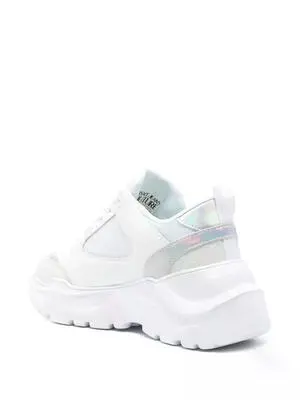 Versace Logo-patch Perforated Sneakers