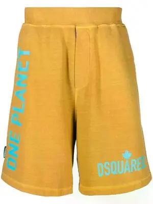 Dsquared2 Straight Leg Shorts For Men