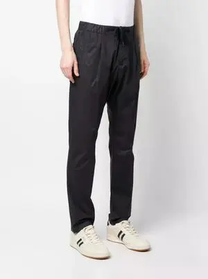 Herno Drawstring Tapered Trousers - Blue