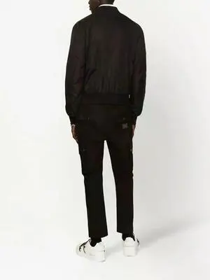 Dolce & Gabbana Logo-tag Track Jacket - Black