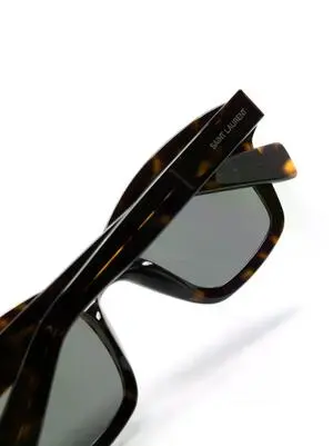 Saint Laurent Sl 592 Square-frame Sunglasses