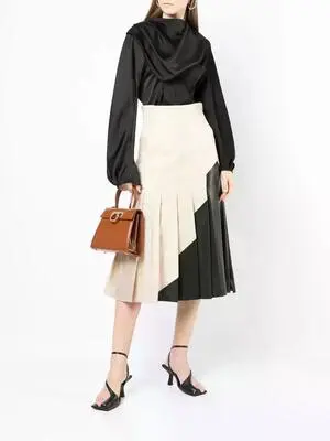 FERRAGAMO Gancini Buckle Tote Bag - Brown
