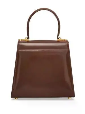 FERRAGAMO Iconic Top Handle Tote Bag - Brown