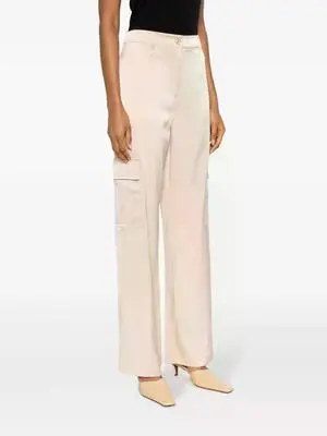 Michael Kors Straight-leg Satin-finish Trousers