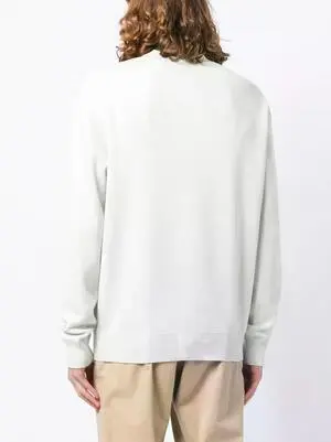 Maison Kitsuné Fox Round-neck Cotton Jumper
