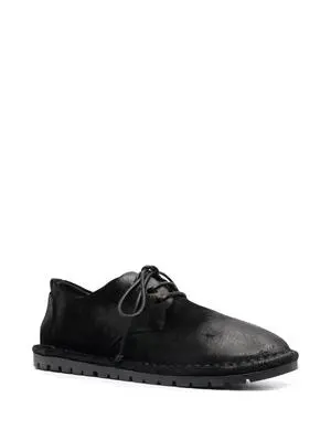 Marsèll Sancrispa Alta Suede Derby Shoes - Black