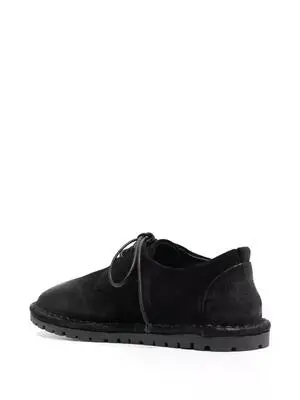 Marsèll Sancrispa Alta Suede Derby Shoes - Black