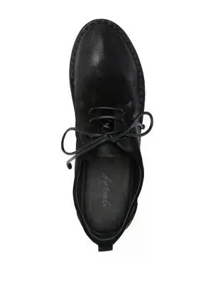 Marsèll Sancrispa Alta Suede Derby Shoes - Black